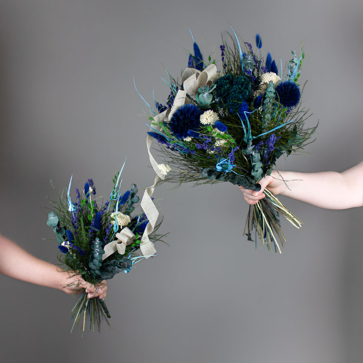 Mor & Barn Bukett - Blå – Living Flowers NO